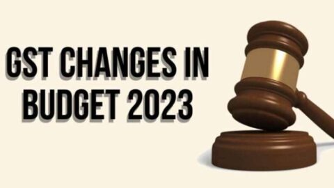 What are the GST changes in budget 2023